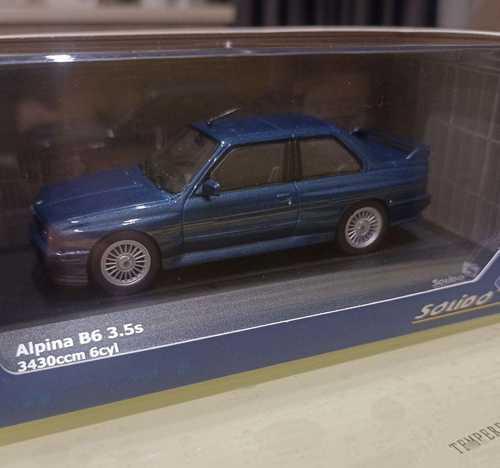 Bmw e30 Alpina 1/43 solido