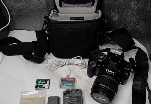 Зеркальный фотоаппарат Canon 400d в kit версии
