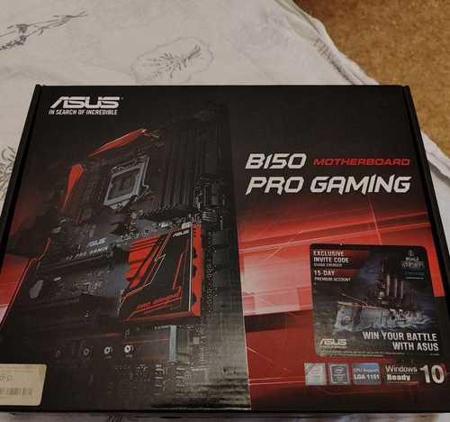 Материнская плата asus b150 pro gaming