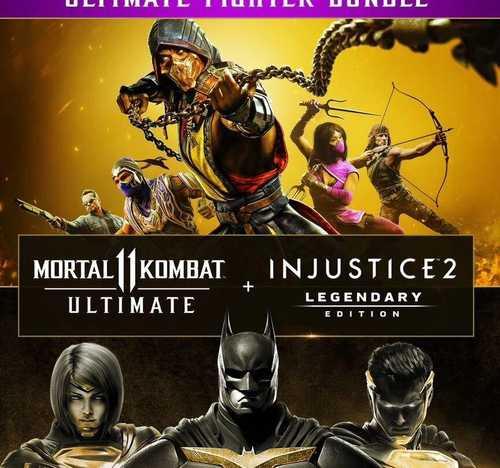 Mortal Kombat 11 Ult   Injustice 2 Leg PS4 PS5