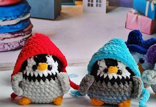 Новогодние игрушки Снеговик,сова, пингвин