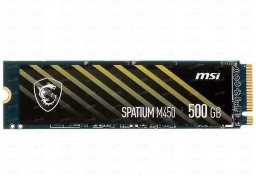 Ssd m2 MSI spatium M450 500gb