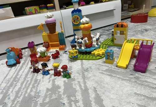 Lego duplo парк аттракционов 10840