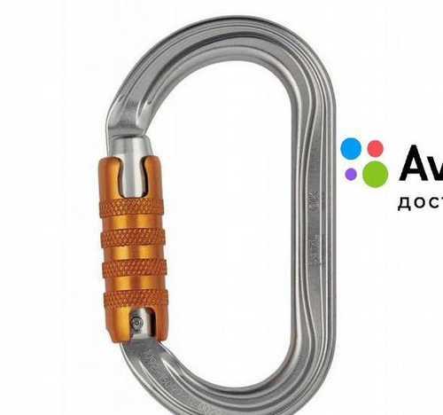 Овальный карабин petzl OK TL