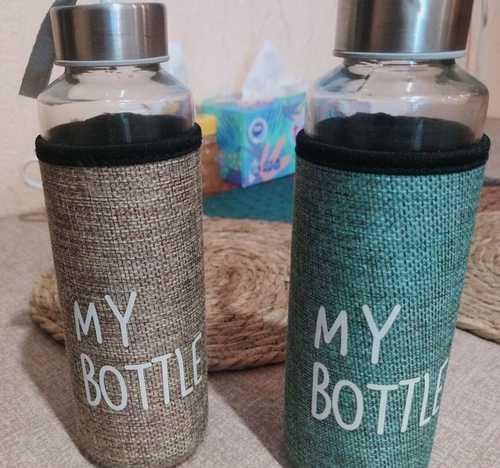 Бутылки eco My bottle стеклянные