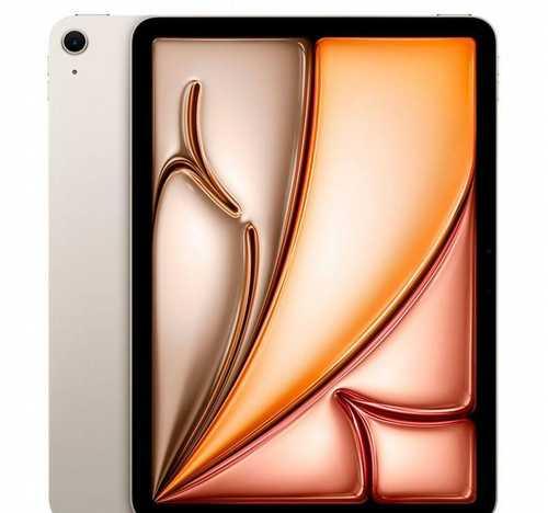 Планшет Apple iPad Air 11" M2 (2024) Wi-Fi 128GB, Starlight (Сияющая звезда)