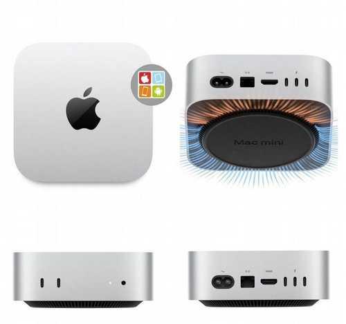 Apple Mac mini M4 (10-C, 10-C, 24/1TB)