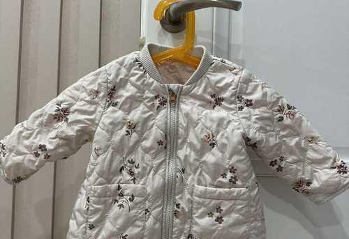 Куртка H&M стеганая для девочки 80