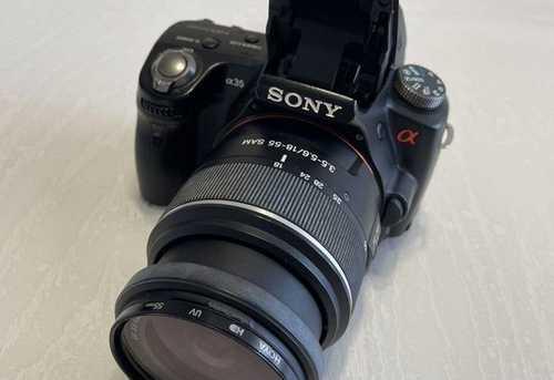 Зеркальный фотоаппарат sony a35