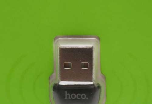 Bluetooth адаптер hoco UA18 BT 5.0 (черный)