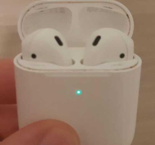 Беспроводные наушники apple airpods 2