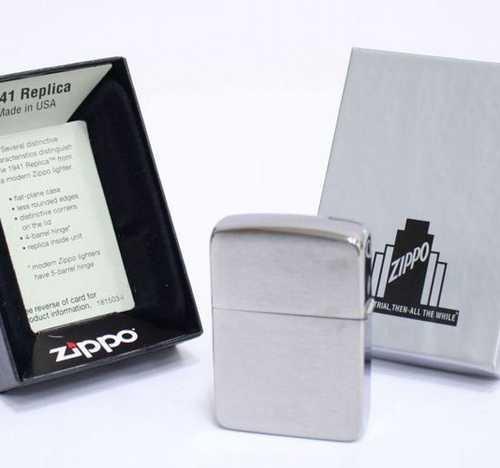 Зажигалка zippo 1941 replica