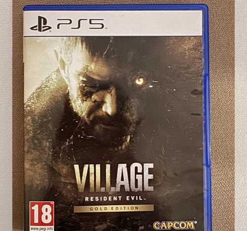 Resident evil village ps5 диск