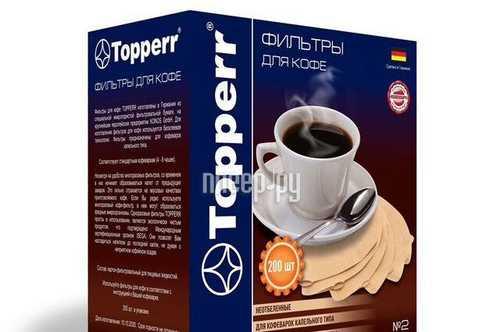 Фильтр-пакеты Topperr 2 200шт 3049