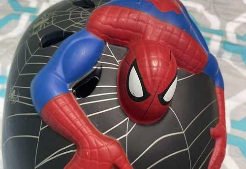 Шлем велосипедный детский Spiderman, 5258 см