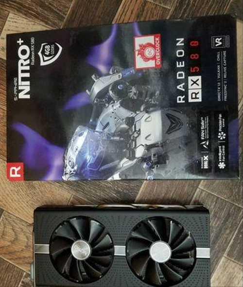 Sapphire ATI Radeon RX580 4Gb Nitro+ OC