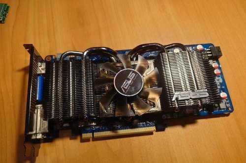 Видеокарта asus GeForce GTS 250 512mb ddr3