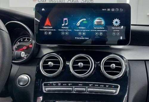 Штатная магнитoлa android для Mercedes Benz GLC