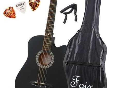 Акустическая гитара Foix + аксессуары