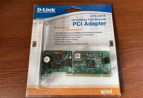 Сетевой адаптер D-Link DFE-520TX