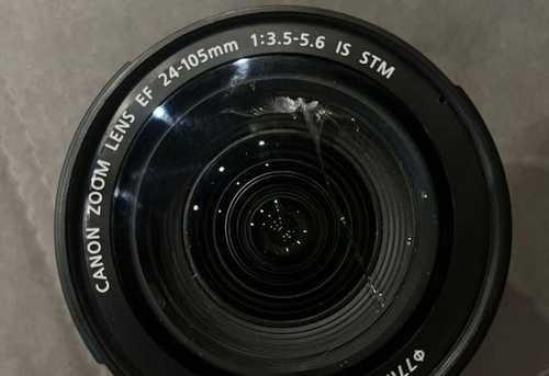 Объектив canon zoom 24-105 mm
