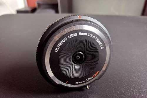 Объектив Olympus 9mm f/8 Fish-Eye Body Cap