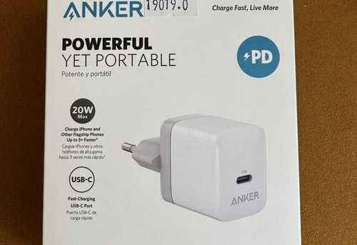 Зарядное устройство anker 20w USB-C