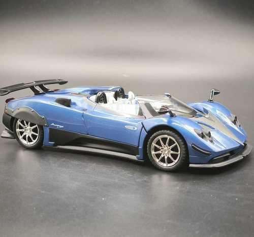 Металлическая машинка pagani - zonda HP barchetta