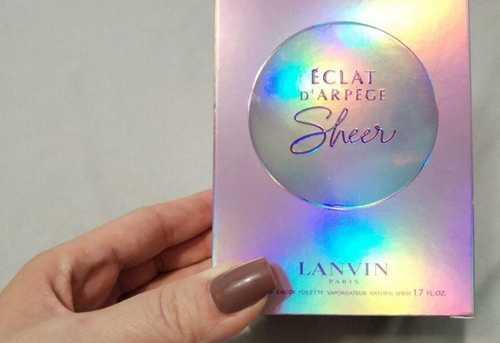 Туалетная вода lanvin eclat sheer