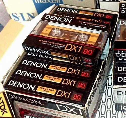 Аудиокассета Denon DX1/90 Made in Japan запечатана