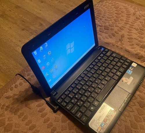 Ноутбук msi U135DX