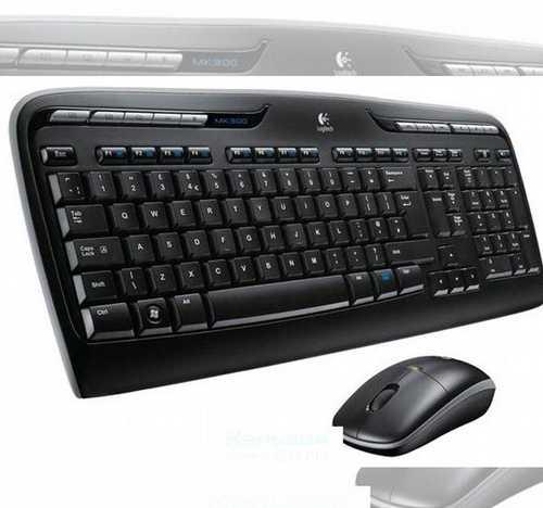 Logitech Wireless Desktop MK330 Black 920-003995