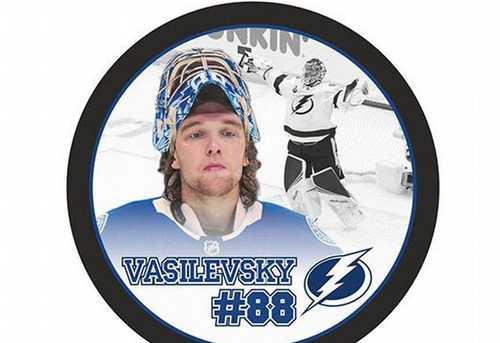 Шайба Игрок нхл vasilevsky Тампа №88