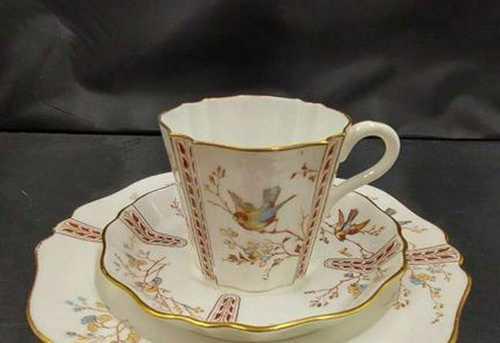 Чайные тройки Wedgwood Англия 19 век клейма 1868