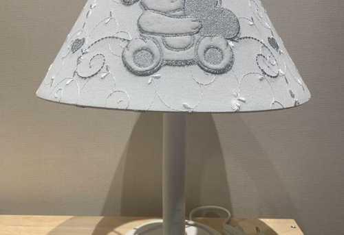 Лампа настольная/ночник с мишкой детский