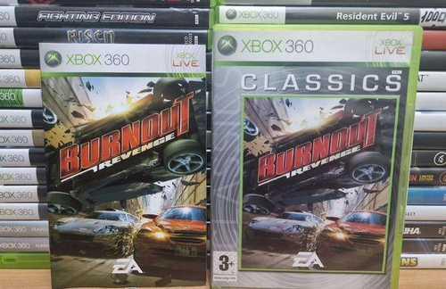 Burnout Revenge на Xbox 360 Гонка на Xbox 360