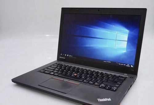 14" Lenovo ThinkPad T450, 512 ГБ, Core i5-5200U, RAM 12 ГБ, Intel HD Graphics 5500