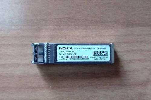 Трансивер Nokia fosh SFP+ 6gobsai 300m TDM 850nm I