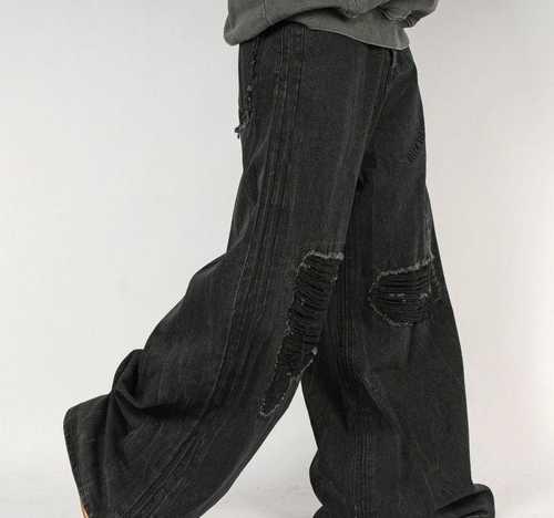 Джинсы широкие Vetements baggy jeans y2k (Арт.1714