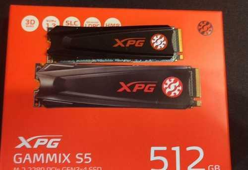 SSD adata XPG gammix S5 M.2 512gb