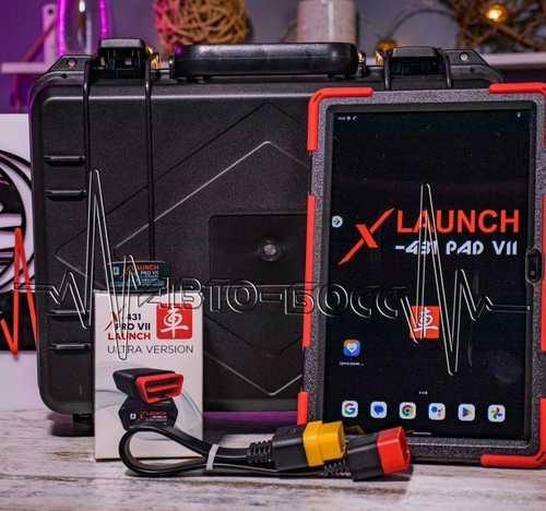 Launch X431 pro 7 PAD   второй сканер 590 марок