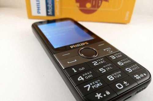 Сотовый телефон Philips E580 серый