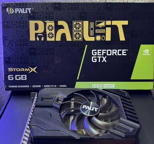 Видеокарта Palit GeForce GTX 1660 super 6GB