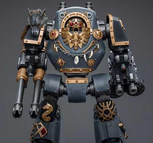 Warhammer 40k joytoy Dreadnought with Bolt Cannon