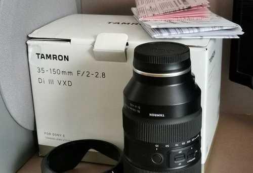 Tamron 35-150mm f/2-2.8 Di III VXD, Sony