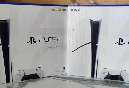 Новая PS5, Sony PlayStation 5 Slim (дисковод), 1тб