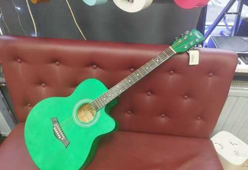 Акустическая гитара Belucci 4020 зеленая