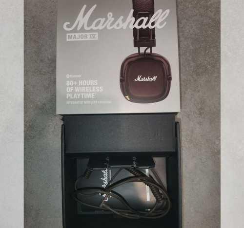 Коробка и разъем от наушников marshall major 4