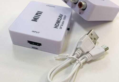 Конвертерr с hdmi на 3xRCA (ntsc/PAL) H123