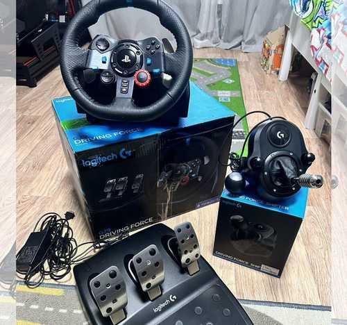 Игровой руль logitech g29 с кпп